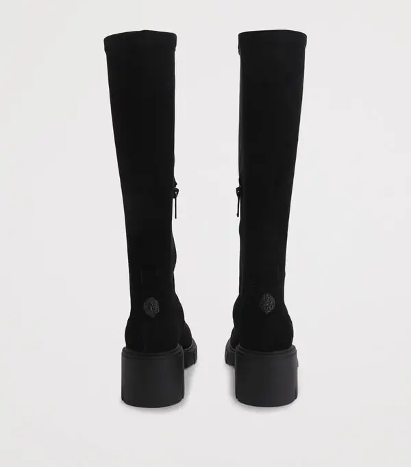 Kurt Geiger Suede Clarence Knee-high Boots