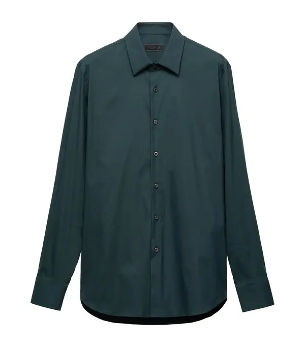 Prada Stretch-cotton Slim Shirt