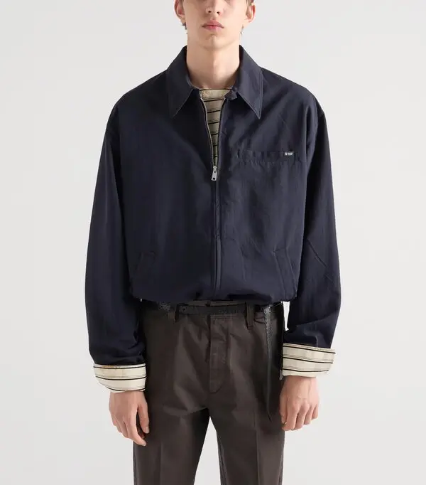 Prada Technical Shirt Jacket