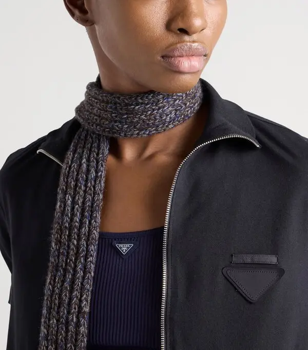 Prada Silk-knit Tank Top