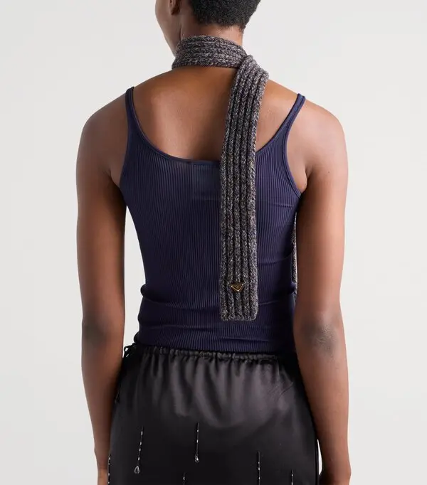 Prada Silk-knit Tank Top