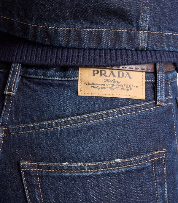 Prada High-waist Straight Jeans