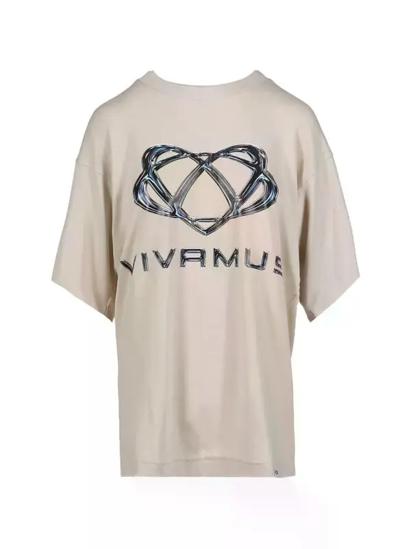 VIVAMUS Logo-print T-shirt