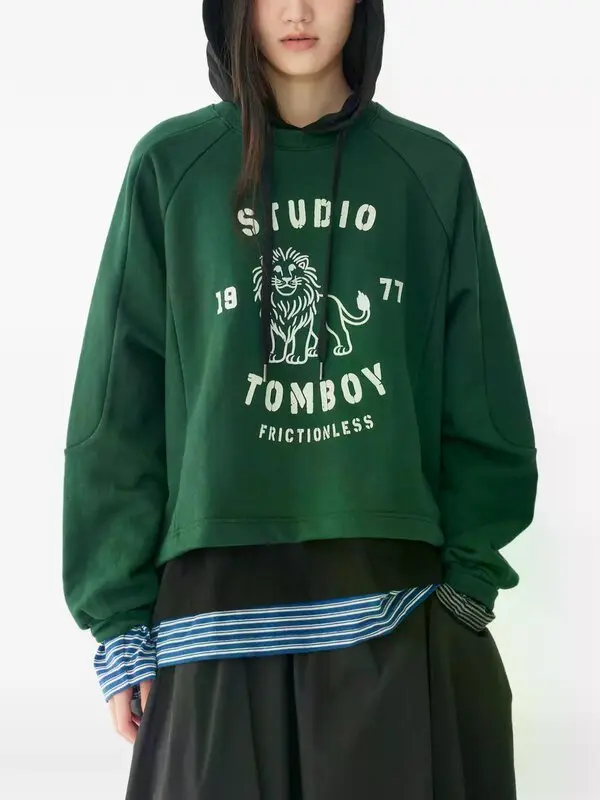 STUDIO TOMBOY Lion-print Sweatshirt