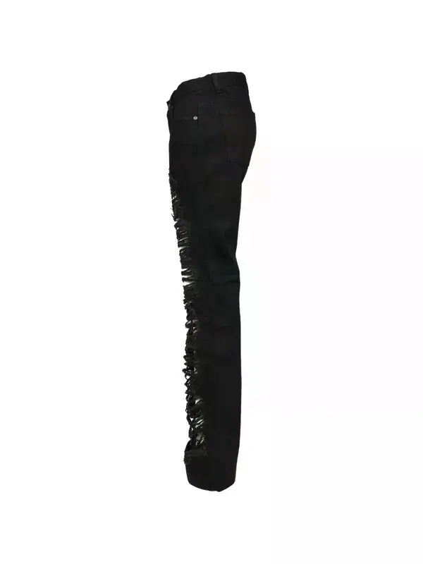BOHEMSEO Distressed Semi-bootcut Jeans