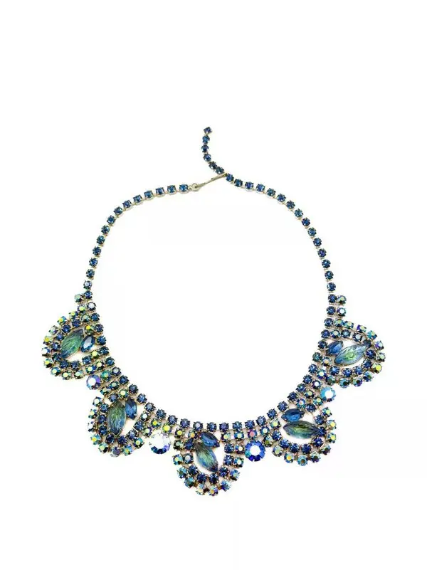 JENNIFER GIBSON JEWELLERY 1950s Leaf-motif Jewellery Set - Silver