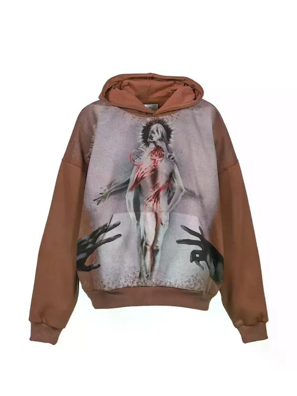 FORBIDDEN KNOWLEDGE Graphic-print Hoodie