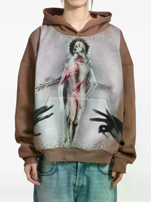 FORBIDDEN KNOWLEDGE Graphic-print Hoodie
