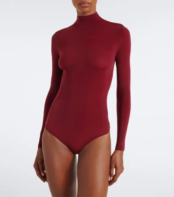 Wolford Buenos Aires Turtleneck Jersey Bodysuit