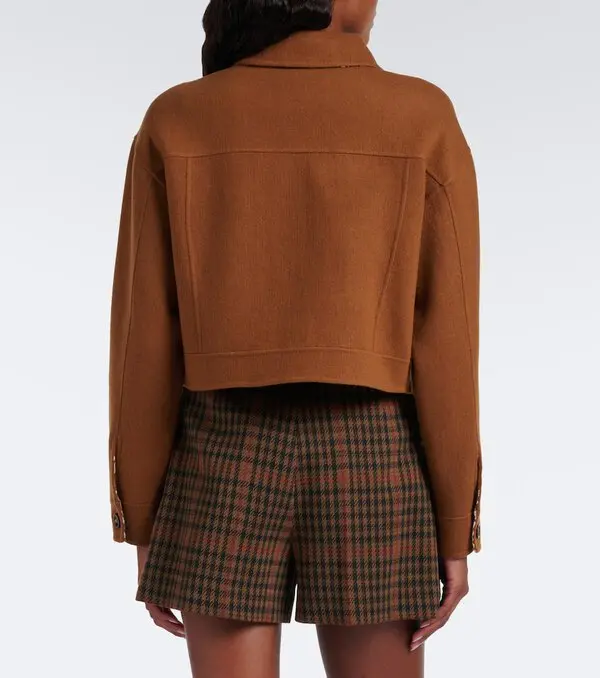 Max Mara Reversible Wool And Cashmere Jacket