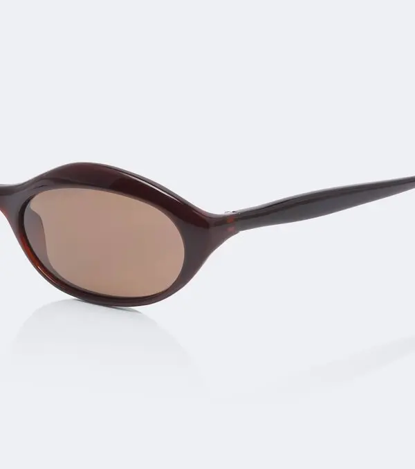 Magda Butrym Oval Acetate Sunglasses