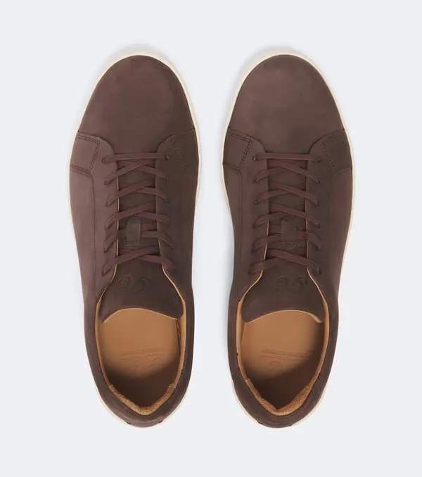 George Cleverley Jack Iii Leather Sneakers - Brown