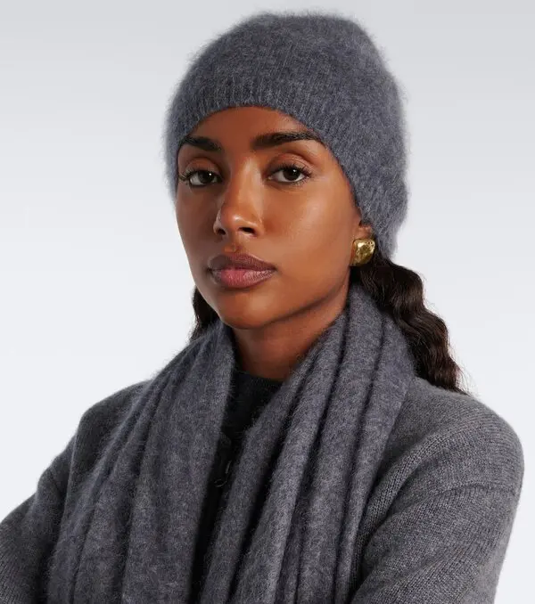 LISA YANG Brushed Cashmere Beanie