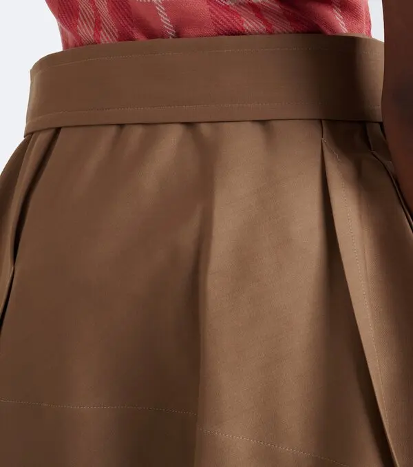 VIVIENNE WESTWOOD Meghan Asymmetric Virgin Wool Kilt