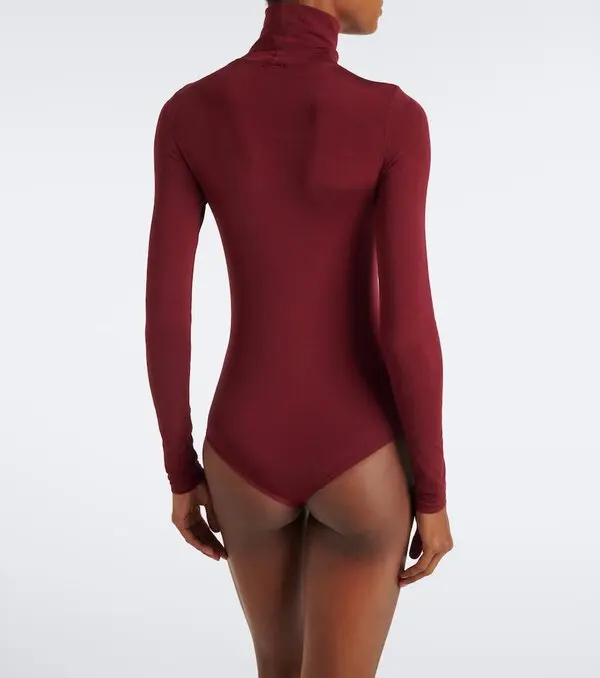 Wolford Colorado Turtleneck Jersey Bodysuit