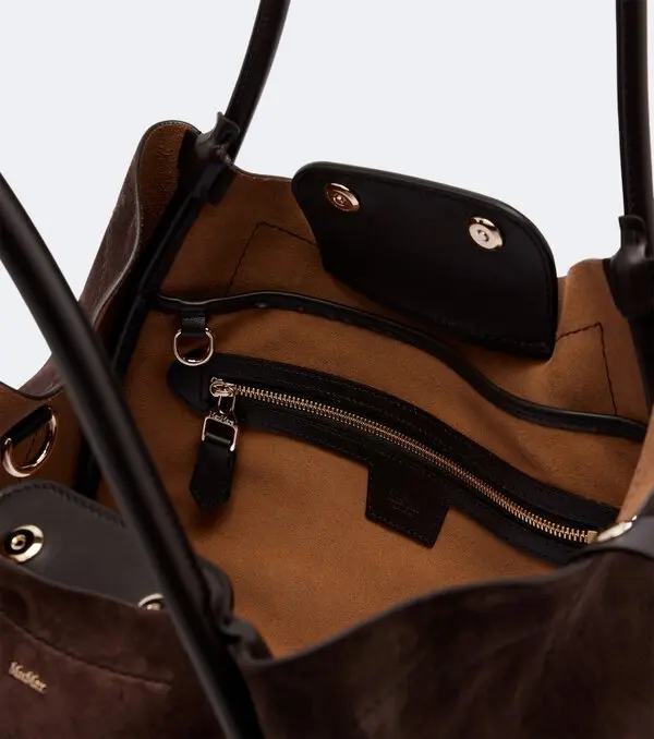 Max Mara Medium Suede Shoulder Bag