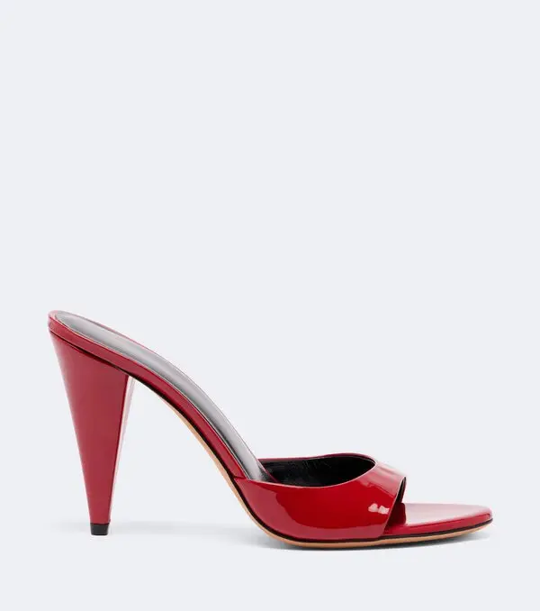 JUDE Hew Patent Leather Mules