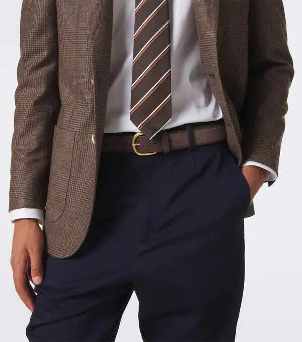 George Cleverley Suede Belt