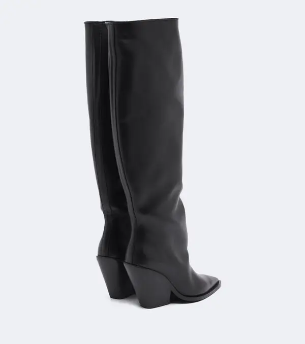 SOULIERS MARTINEZ Nevada Leather Knee-high Boots