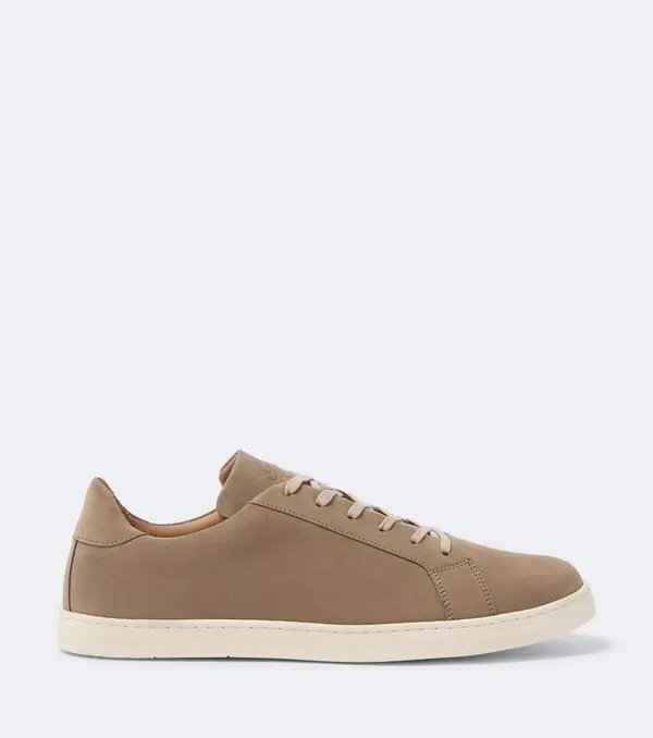 George Cleverley Jack Iii Leather Sneakers - Beige