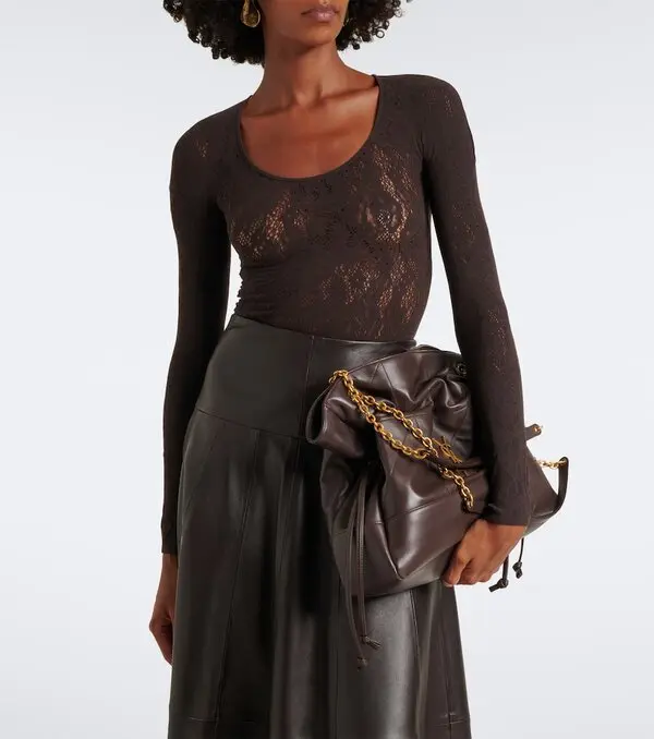 Wolford Infinite Floral Lace Top