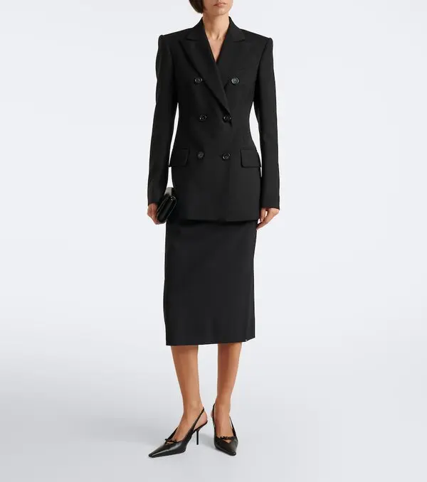 Sportmax Wool-blend Pencil Skirt
