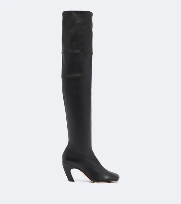 Le Monde Beryl Mica Over-the-knee Leather Boots