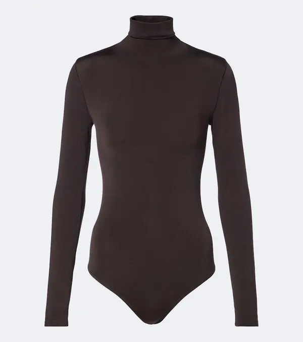 Wolford Colorado Turtleneck Jersey Bodysuit