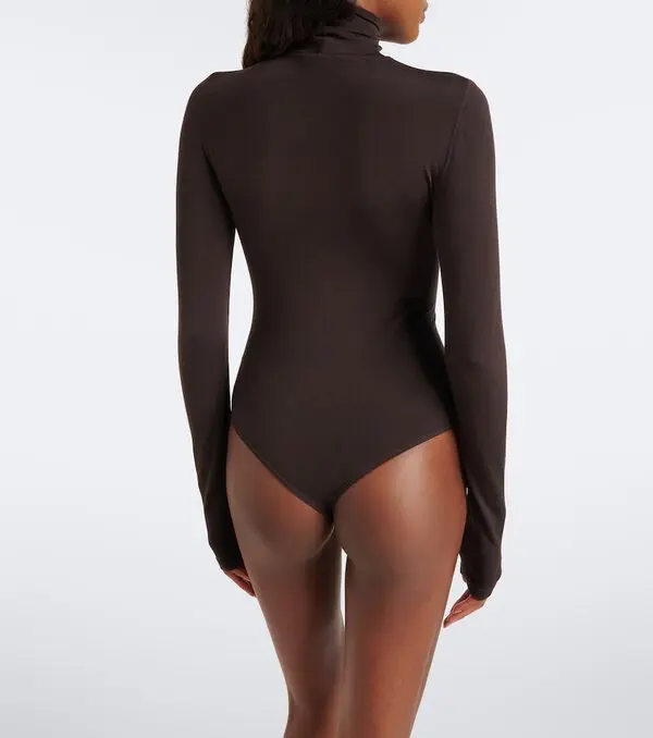 Wolford Colorado Turtleneck Jersey Bodysuit