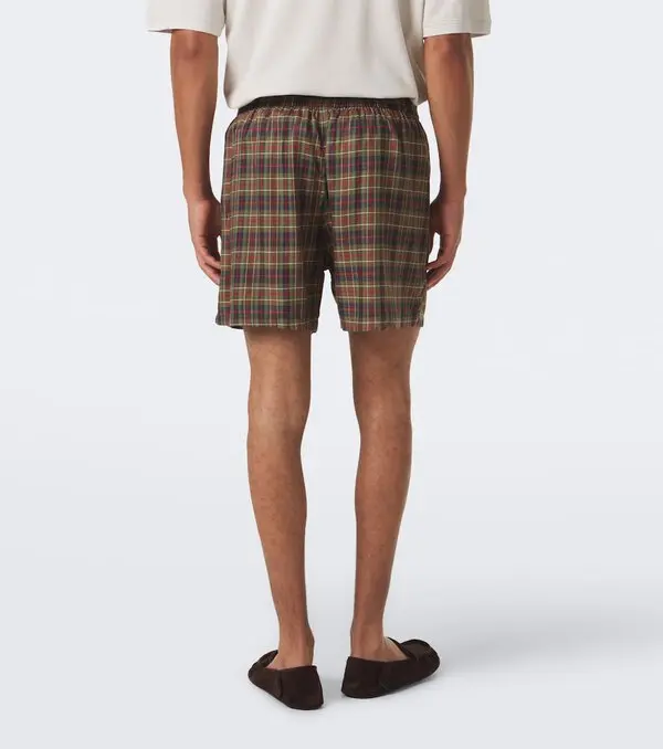 Acne Studios Plaid Shorts