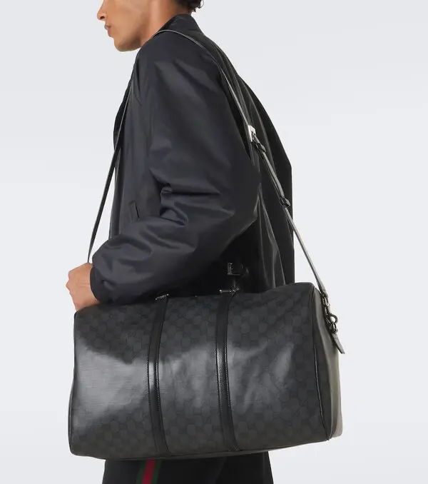 Gucci Gg Essence Classic Medium Canvas Duffel Bag