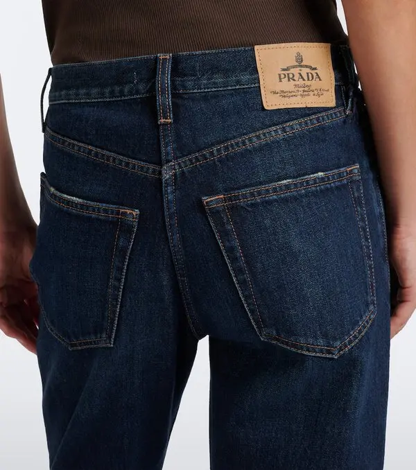 Prada Mid-rise Straight Jeans