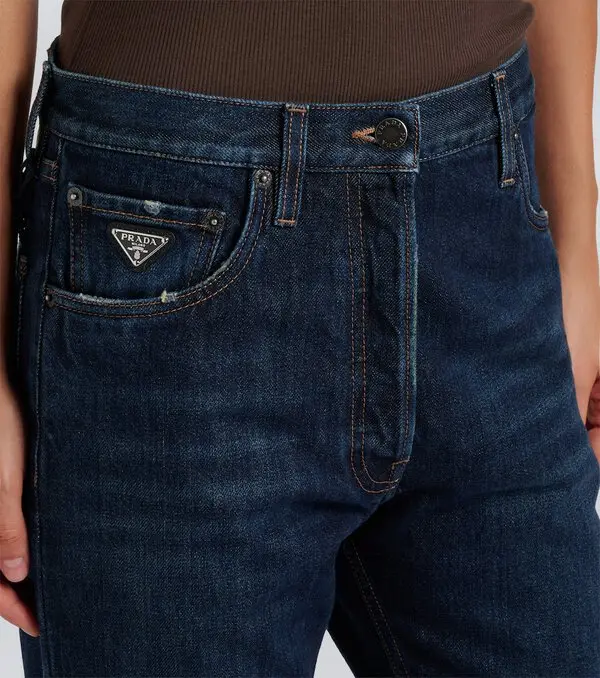Prada Mid-rise Straight Jeans
