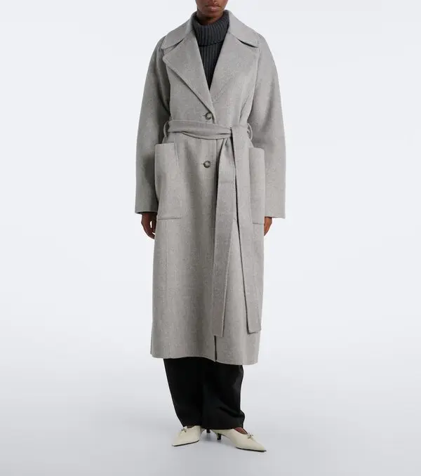 JOSEPH Spencer Wool And Cashmere Coat