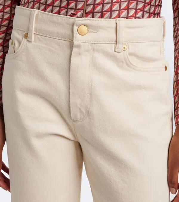 Max Mara Mid-rise Straight Jeans
