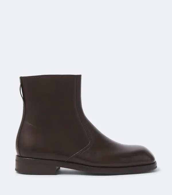 LEMAIRE Leather Ankle Boots