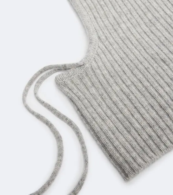 YVES SALOMON Ribbed-knit Cashmere Balaclava