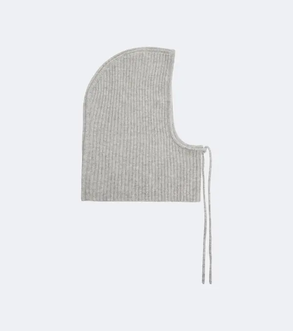 YVES SALOMON Ribbed-knit Cashmere Balaclava