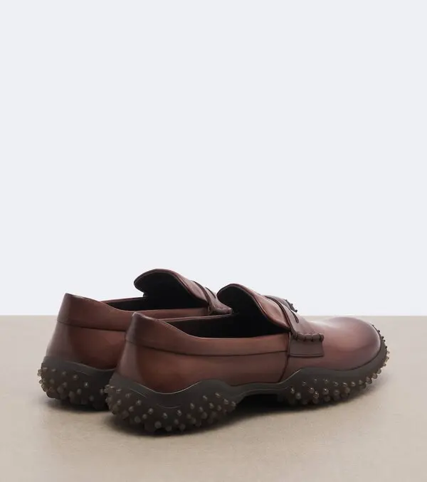 Miu Miu Leather Loafers