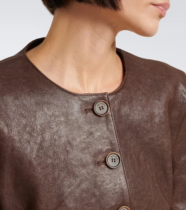 Magda Butrym Leather Jacket