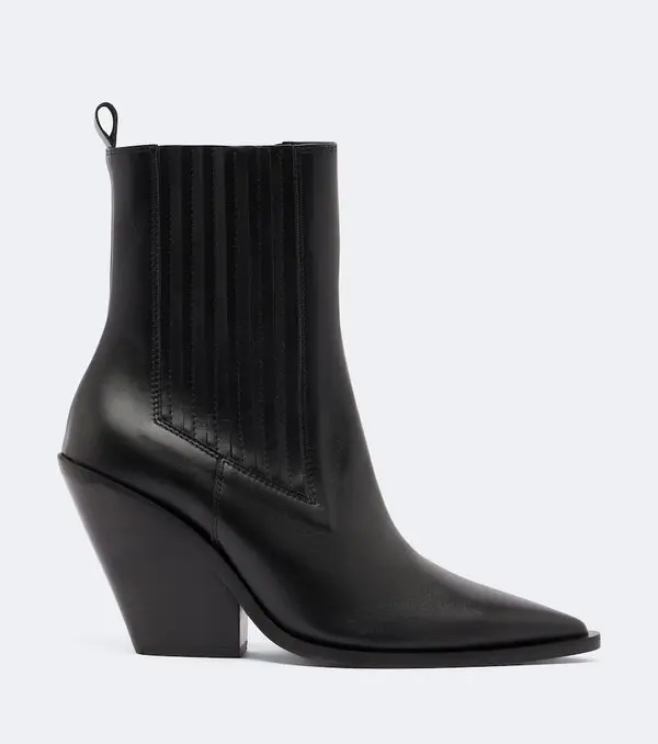 SOULIERS MARTINEZ Vegas Leather Ankle Boots