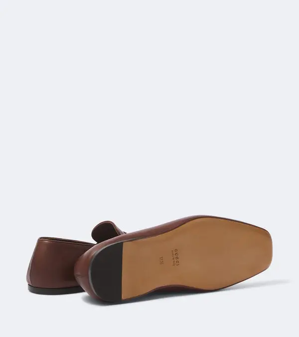 Gucci Horsebit Leather Loafers