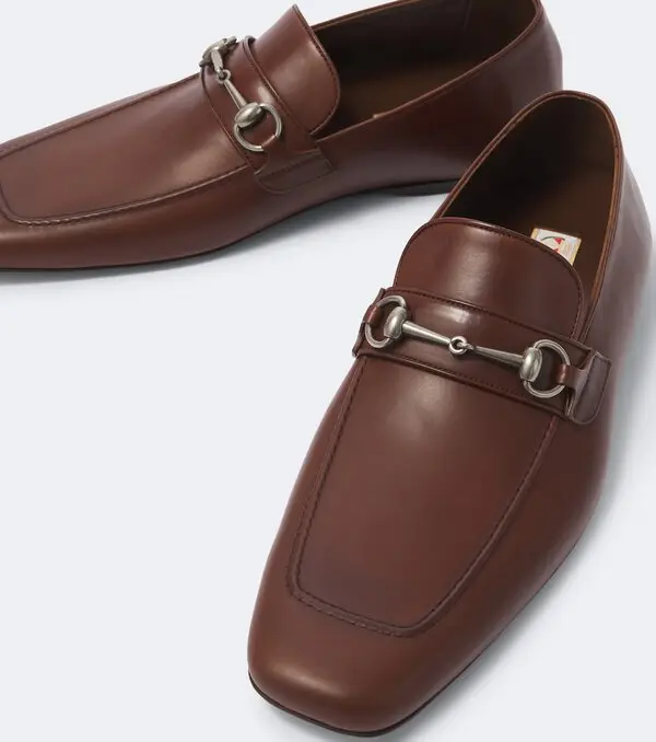 Gucci Horsebit Leather Loafers