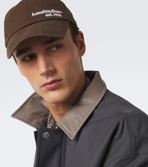 Acne Studios Logo Embroidered Baseball Cap