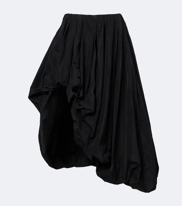 JIL SANDER Asymmetric Midi Skirt