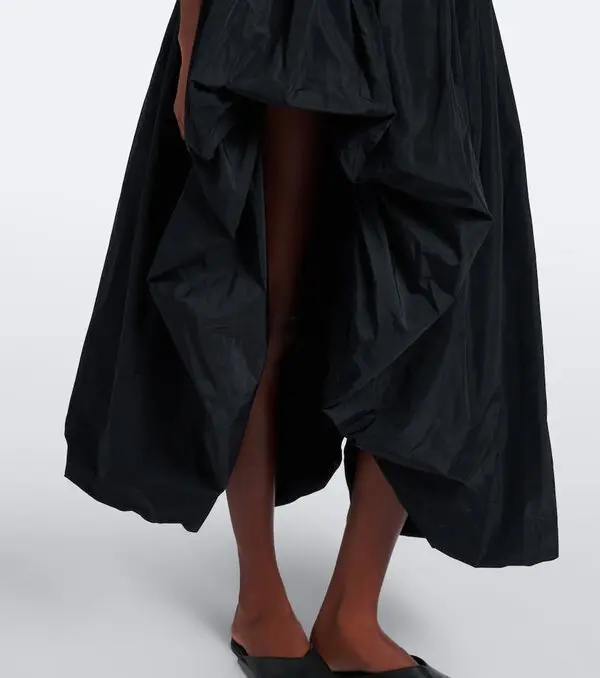 JIL SANDER Asymmetric Midi Skirt