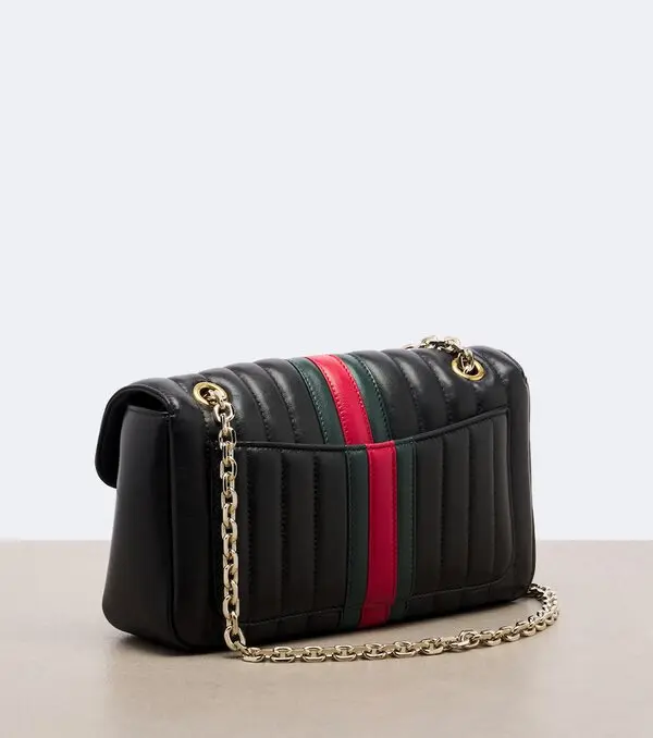 Gucci Jetset Gg Marmont Medium Leather Shoulder Bag