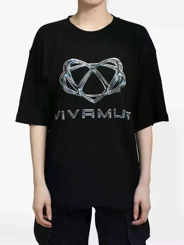 VIVAMUS Logo-print T-shirt