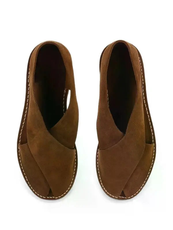 JACQUES SOLOVIÈRE PARIS Biarritz Crossover-strap Sandals