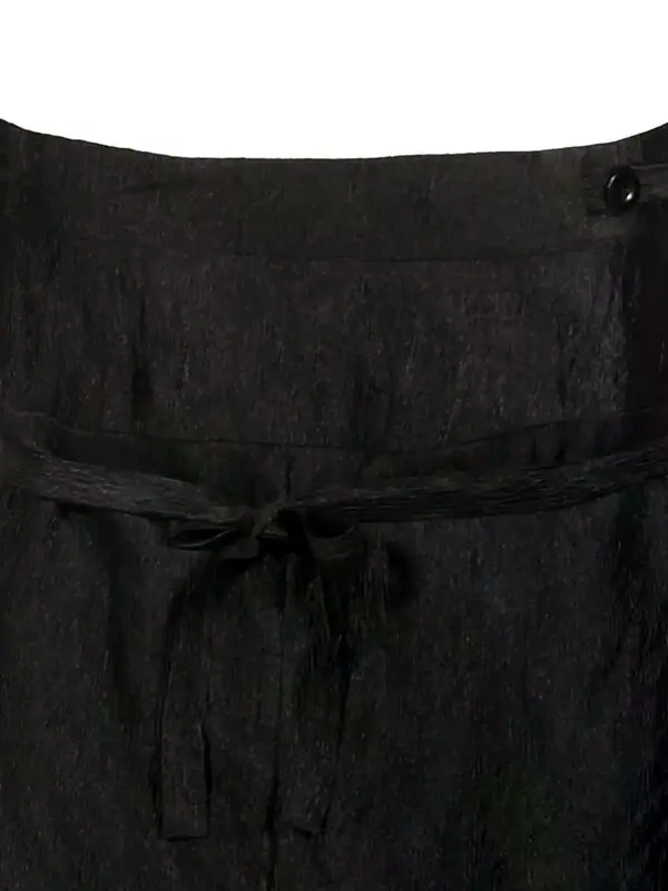 BOHEMSEO Draped Asymmetric Mini Dress
